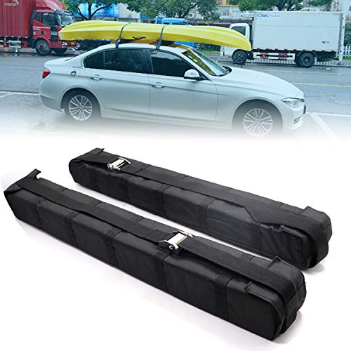 Monkemon Universal Lightweight Anti-Vibration Soft Roof Rack pad for ...