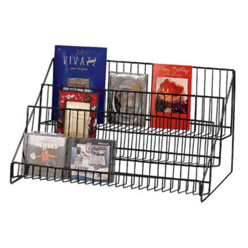 Amazon.com: 24W x 13H x 15D 3 Tier Countertop Wire Display Shelf 1 Ct ...