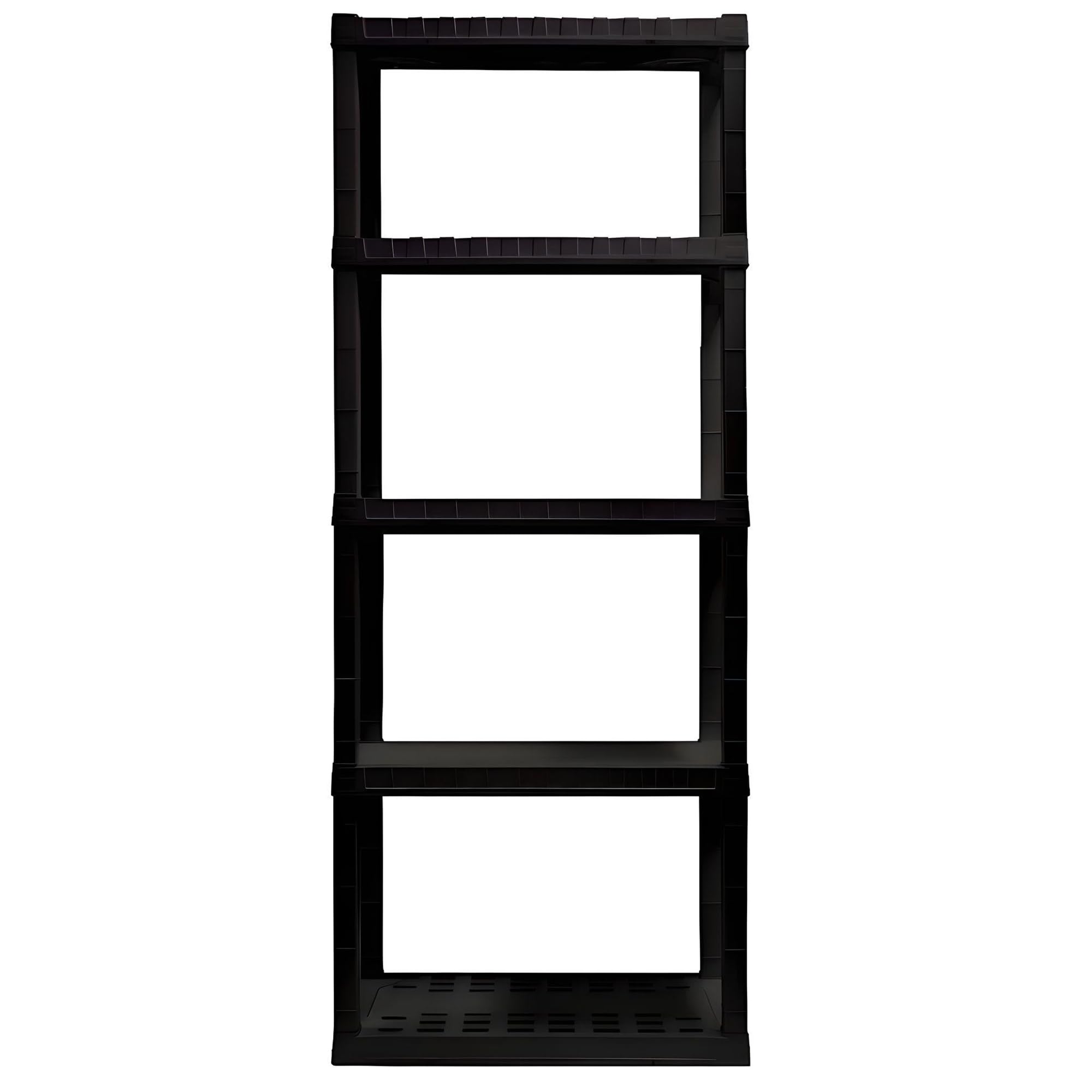 Koolatron Oskar 5 Tier Plastic Shelf, Garage Shelving Unit, Rack and ...
