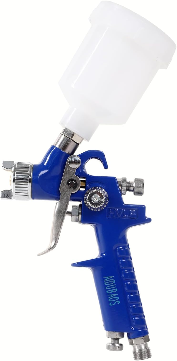 Amazon.com : Mini Spray Gun HVLP Air Paint Sprayer Gravity Feed Touch ...