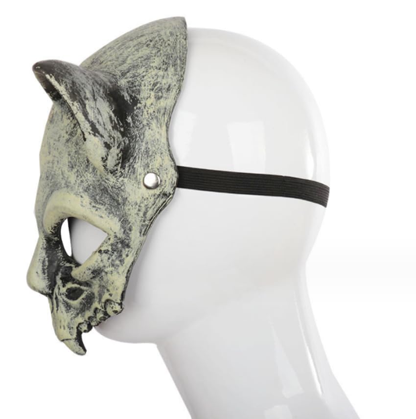 Ghost Mask Skull Full Face Mask Halloween Horror Mask Creepy Party Mask ...