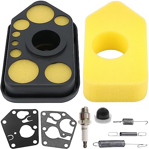 ZAMDOE 698369 Luftfilter 698472 Filterabdeckung für Briggs Stratton 3,5 ...