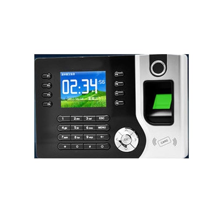 Buy Attendance machine 2.4 Inch TFT Biometric Fingerprint Time ...