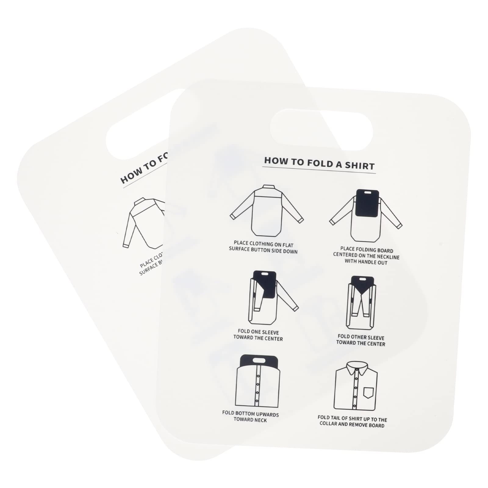 Amazon.com: VICASKY Shirt Folding Board Laundry Folding Helper Board ...