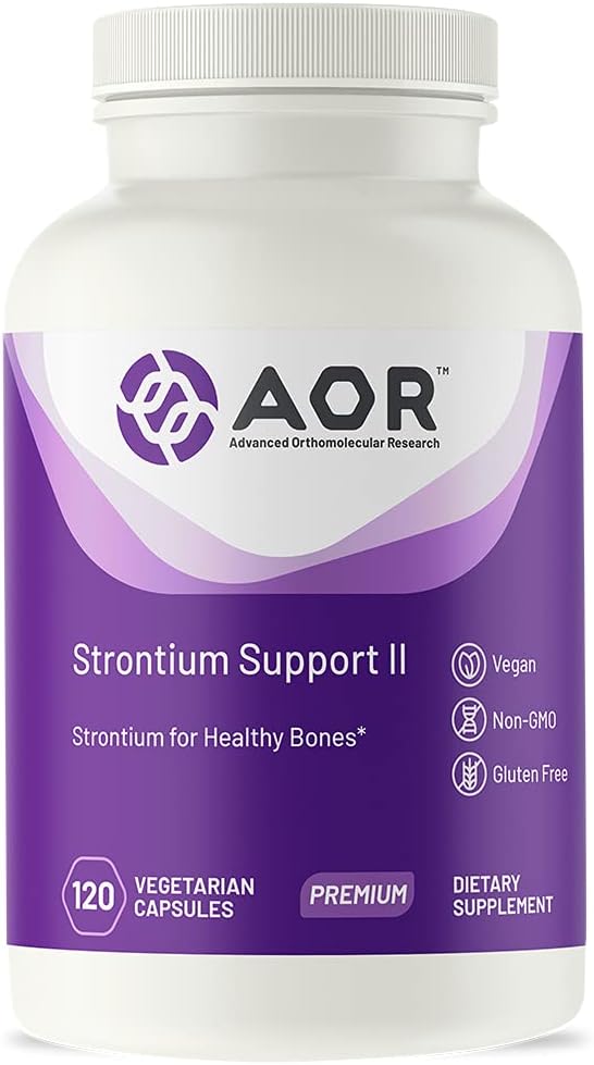 Amazon.com: AOR, Strontium Support II, Mineral Support for Bone Health ...