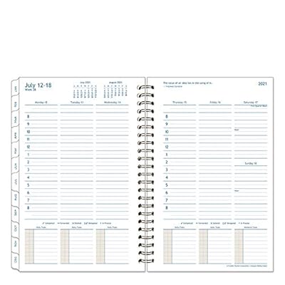 Buy FranklinCovey Classic Compass Weekly Wire-Bound Planner - Jul 2021 ...