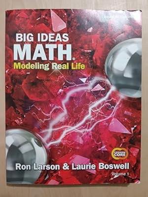 Amazon.com: Big Ideas Math: Modeling Real Life Common Core - Grade 6 ...