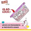 Amazon.com: Glad for Kids GladWare Snack Containers with Unicorn Design ...