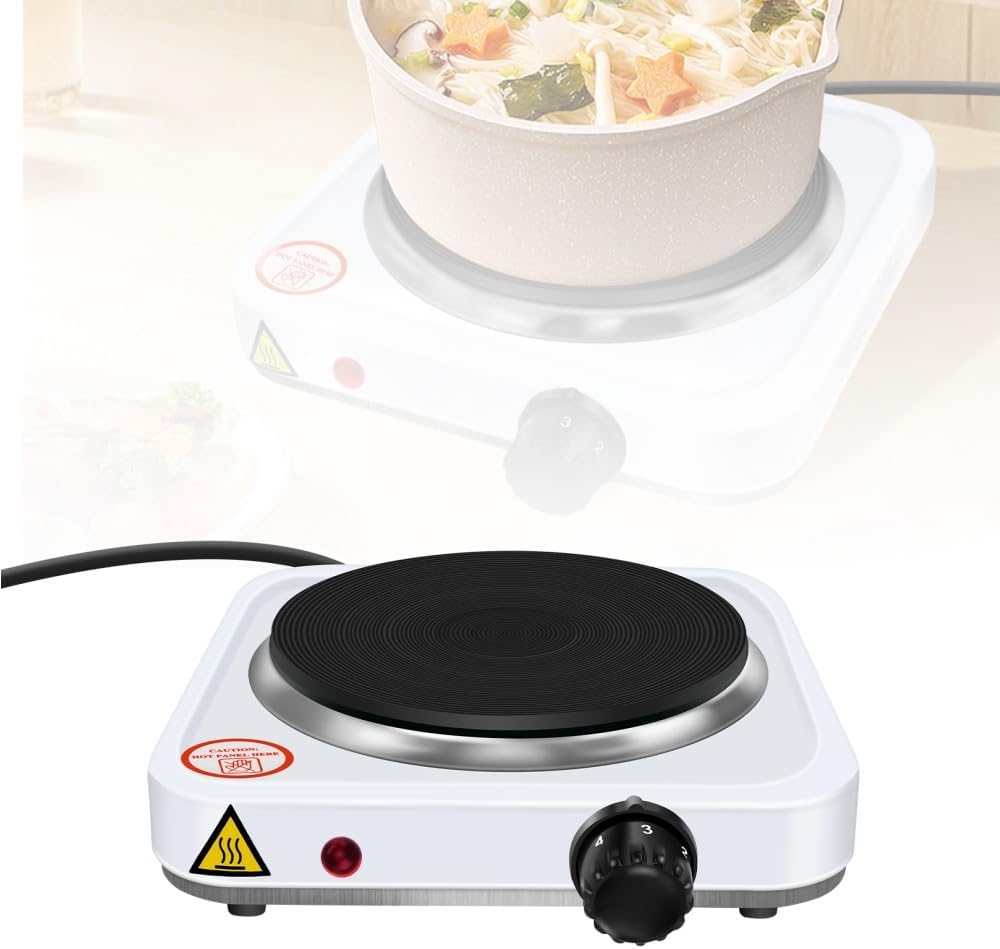 Stainless Steel Portable Electric Hot Plate with Temperature Control ...