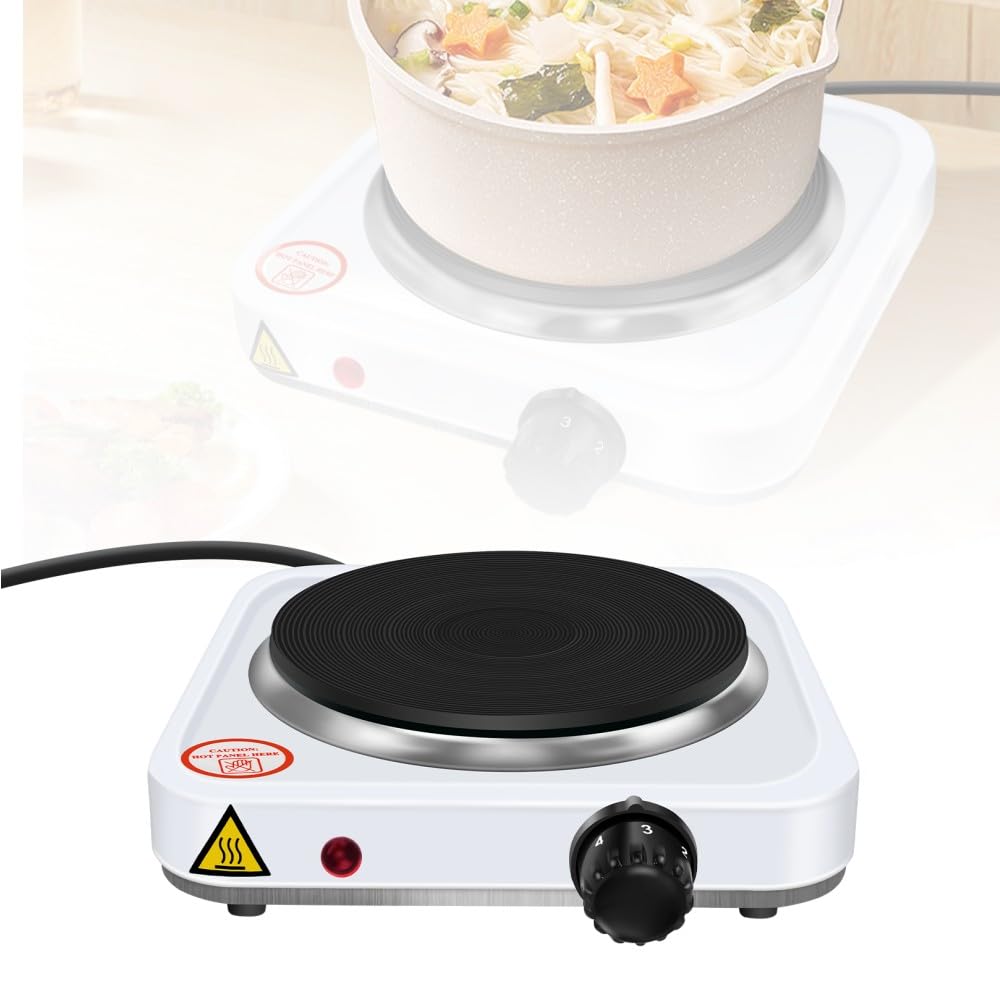 Stainless Steel Single Hotplate Portable Electric Hot Plate Single with ...
