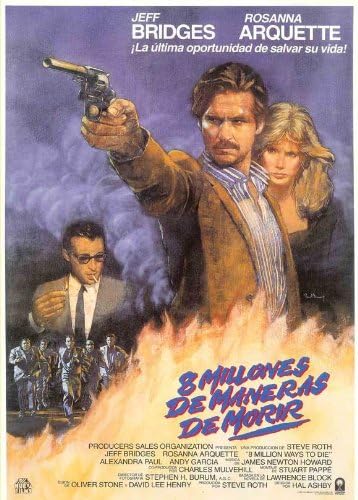 Amazon.com: 8 Million Ways to Die Poster Spanish 27x40 Jeff Bridges ...