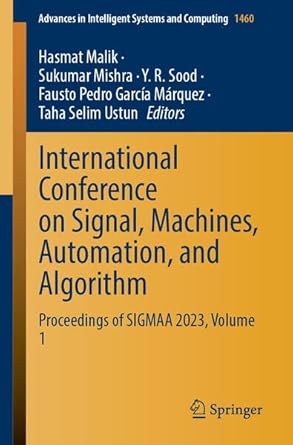 Amazon.co.jp: International Conference on Signal, Machines, Automation ...