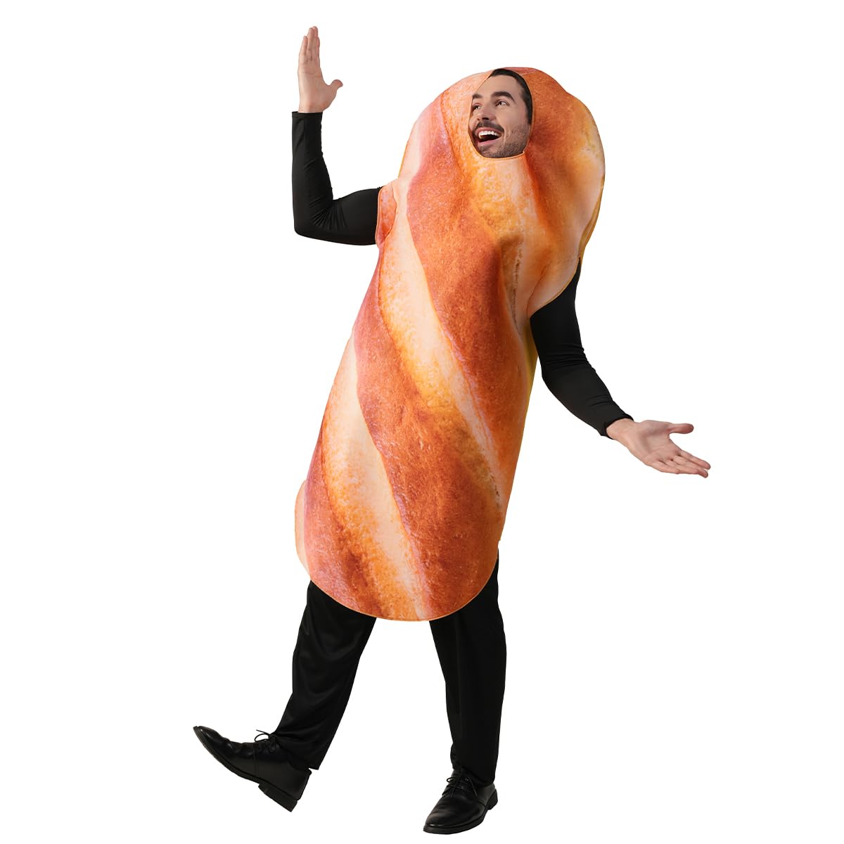 Amazon.com: KalcyKizz Adult Unisex Bread Costume,Crazy Food Costume ...