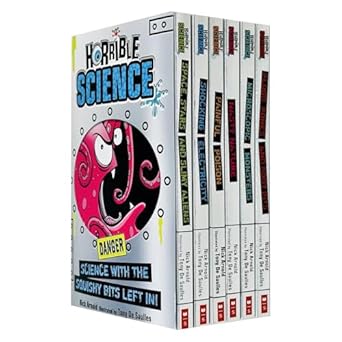Horrible Science 6 Books Collection Set By Nick Arnold(Blood, Bones and ...