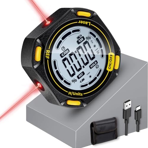 Digital Protractor DXL360S GYRO + Digital Angle Finder, Gravity 2 in 1 ...