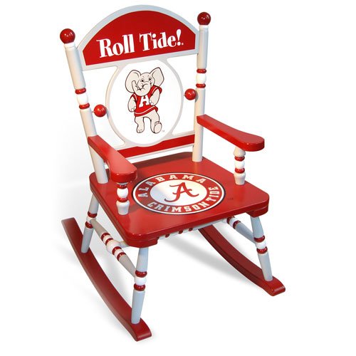 Amazon.com: Baby Fanatic Team Rocking Chair - Alabama University : Baby