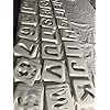 Letter Stencil,26 Pack Alphabet Stencils Set Plastic Writing Stencils ...