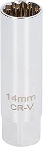 Fictory Universal Magnetic Spark Plug Socket - Effortless 12 Point ...
