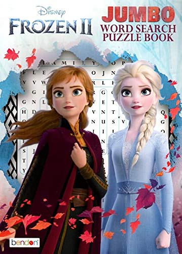 Disney Frozen II - Jumbo Word Search Puzzle Book: Walt Disney Company ...