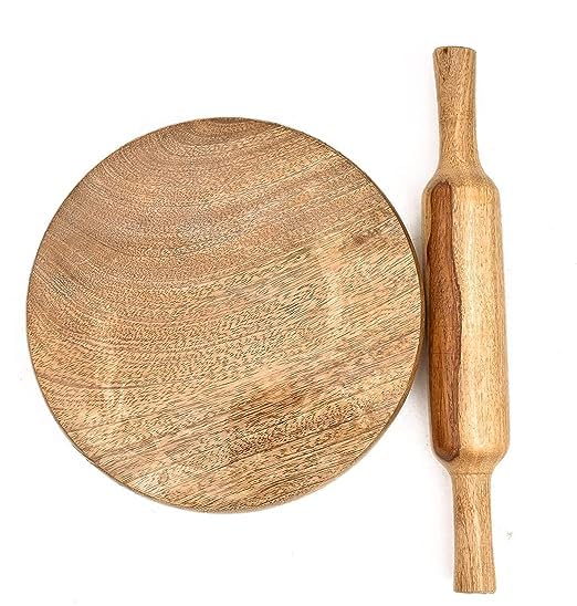 Buy UNICAN Handcrafted Sheesham Wooden Pure Rosewood Wooden Chakla ...