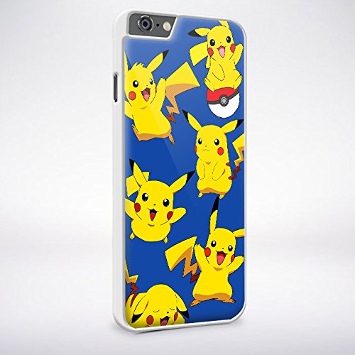 pikachu cute for iPhone 6 Plus White case: 7104547877187: Amazon.com ...