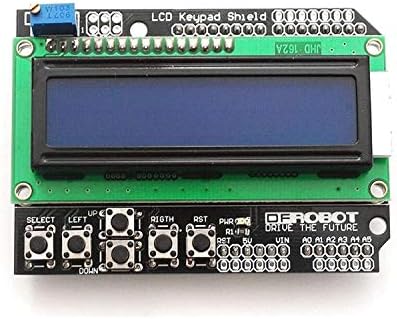 Robotbanao 1602 LCD Shield Module Display V3 for Arduino Uno R3 ...