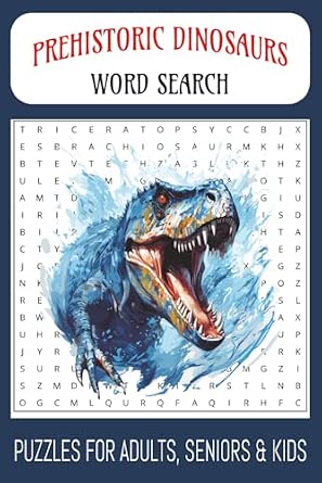 Prehistoric Dinosaurs Word Search: Prehistoric Dinosaurs Word Search ...