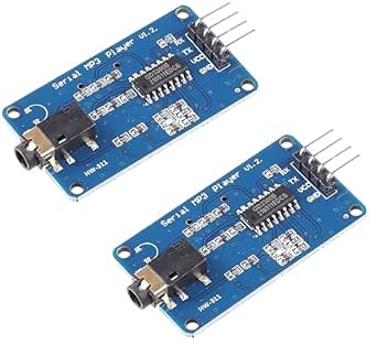Amazon.com: DIYables Módulo reproductor de MP3 para Arduino, ESP32, ESP8266, Raspberry Pi, 2 ...