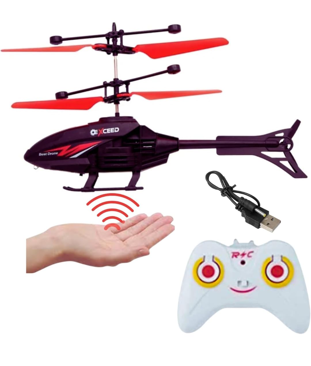 Buy iGen Toys Gravity Sensor Toy Remote Control Helicopter for Boys ...