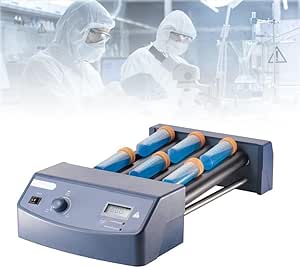 Amazon.co.jp: lab tube roller mixer electric stirrer hot plate mixer, 6 ...