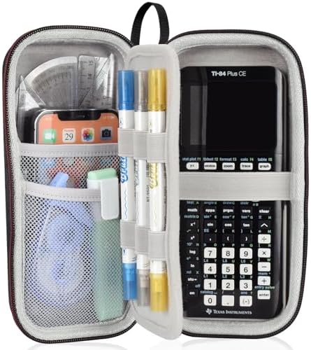 Amazon.com: ZUJFPL Hard Graphing Calculator Case Compatible with Texas ...
