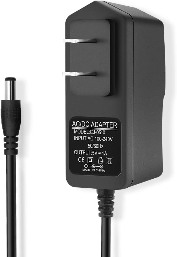Amazon.com: 9V DC Power Supply Adapter 9V 1A AC/DC Adapter 100-240V AC ...