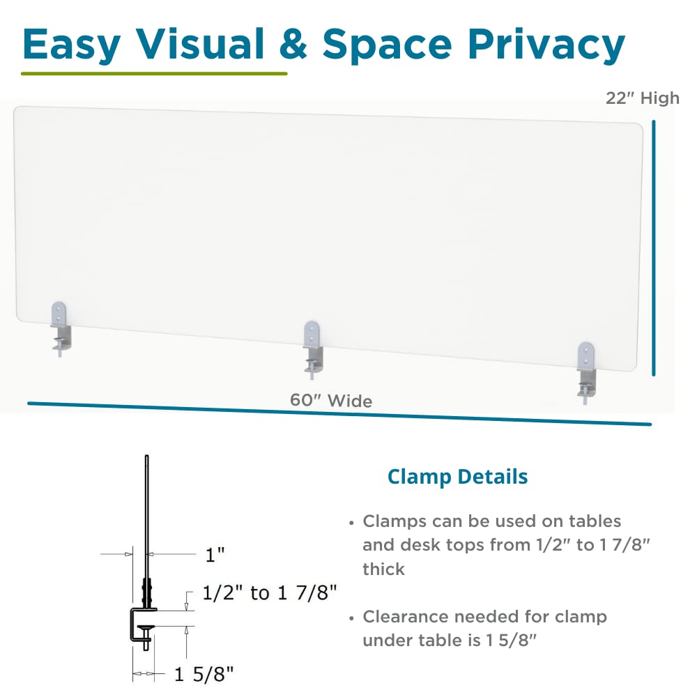 Snapklik.com : Desk Divider For Students And Desk Privacy Panel. Office ...