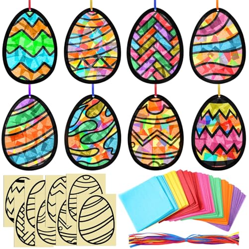 5 Easy Steps for Creating Easter Stained Glass Crafts With Kids ...