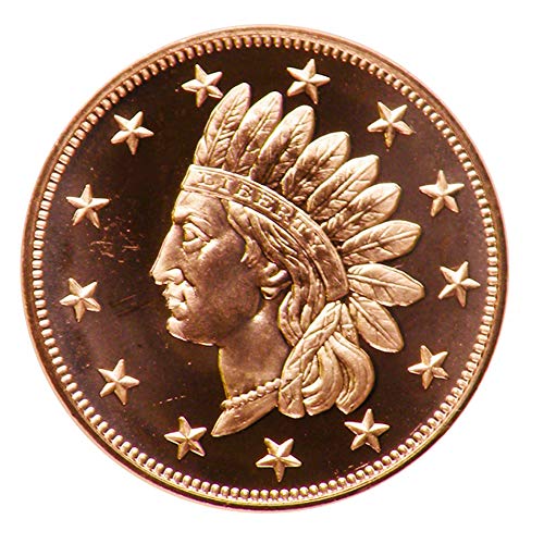 Amazon.com: Indian Head Penny 1 oz Copper Coin : Everything Else