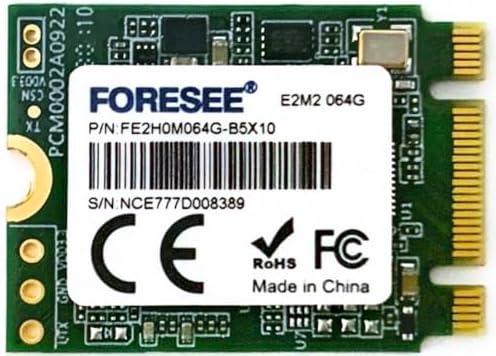 Amazon.com: Generic Foresee 64GB M.2 PCI-e NVME SSD Internal Solid ...