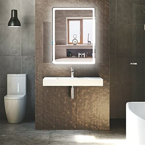 Buy BUNGALOW MERCER Square Wall Mounted Led Mirror Backlit Led (Single ...