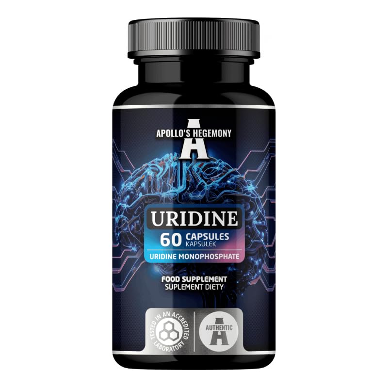 Amazon.com: Apollo's Hegemony Uridine 60 Vegan Capsules - 250mg uridine ...