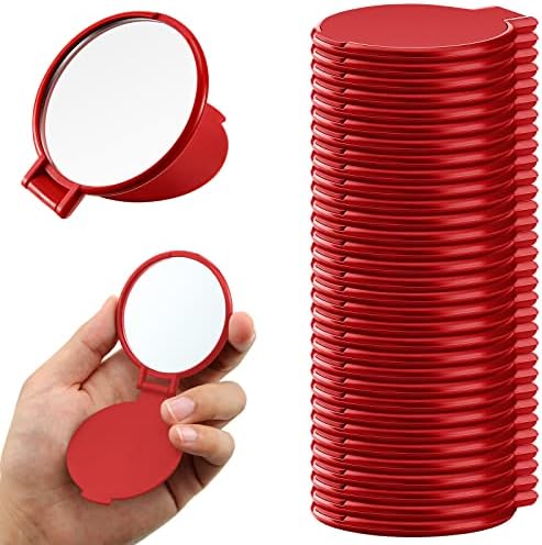 Amazon.com: Yalikop 36 Pcs Compact Mirror Bulk Portable Round Makeup ...