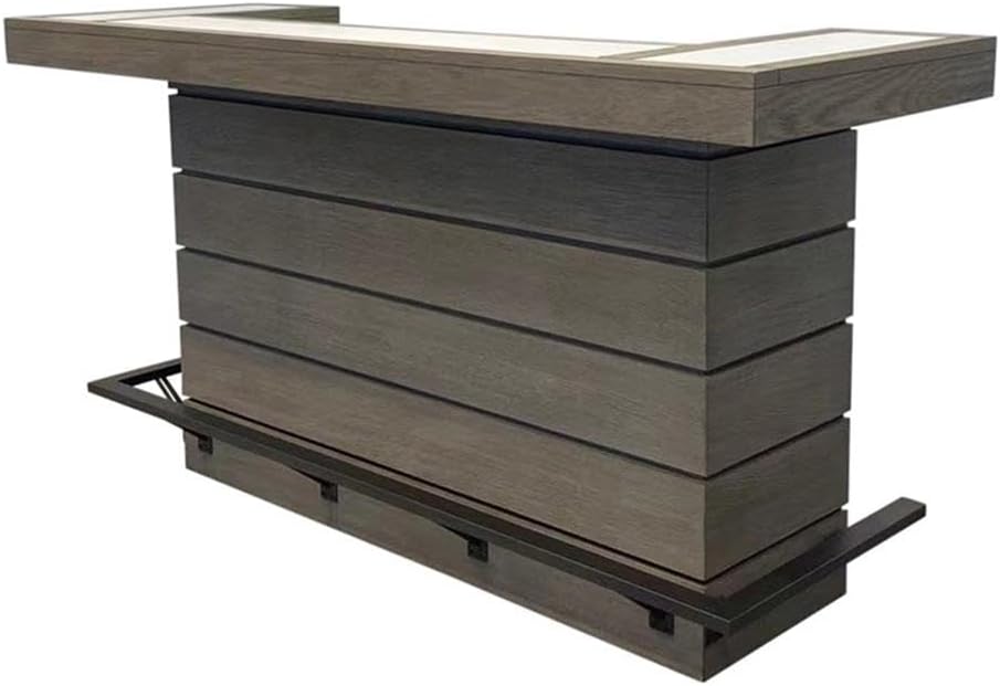 Amazon.com: Parker House Pure Modern Oak Solid Wood Bar in Moonstone ...