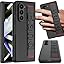 Amazon.com: NINKI Carbon Fiber Strap Cover for Samsung Galaxy Z Fold 7 Case with Screen ...