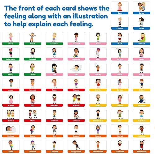 Snapklik.com : Feeling Flash Cards - 60 Unique Feeling Cards For Kids ...