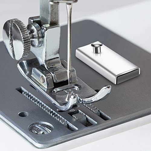 Snapklik.com : 2 Pieces Magnetic Seam Guide For Sewing Machine Magnet ...