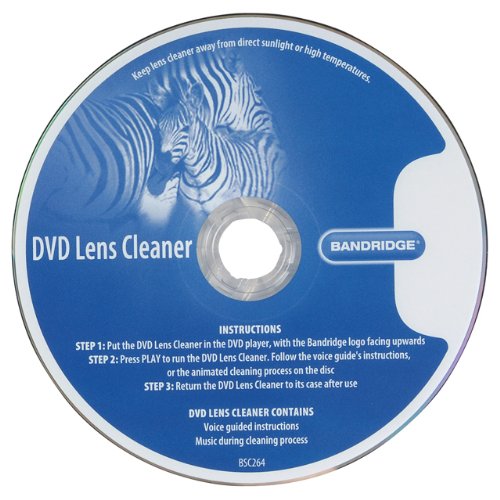 Bandridge BSC264 DVD Lens Cleaner (Non-returnable product) : Amazon.in ...