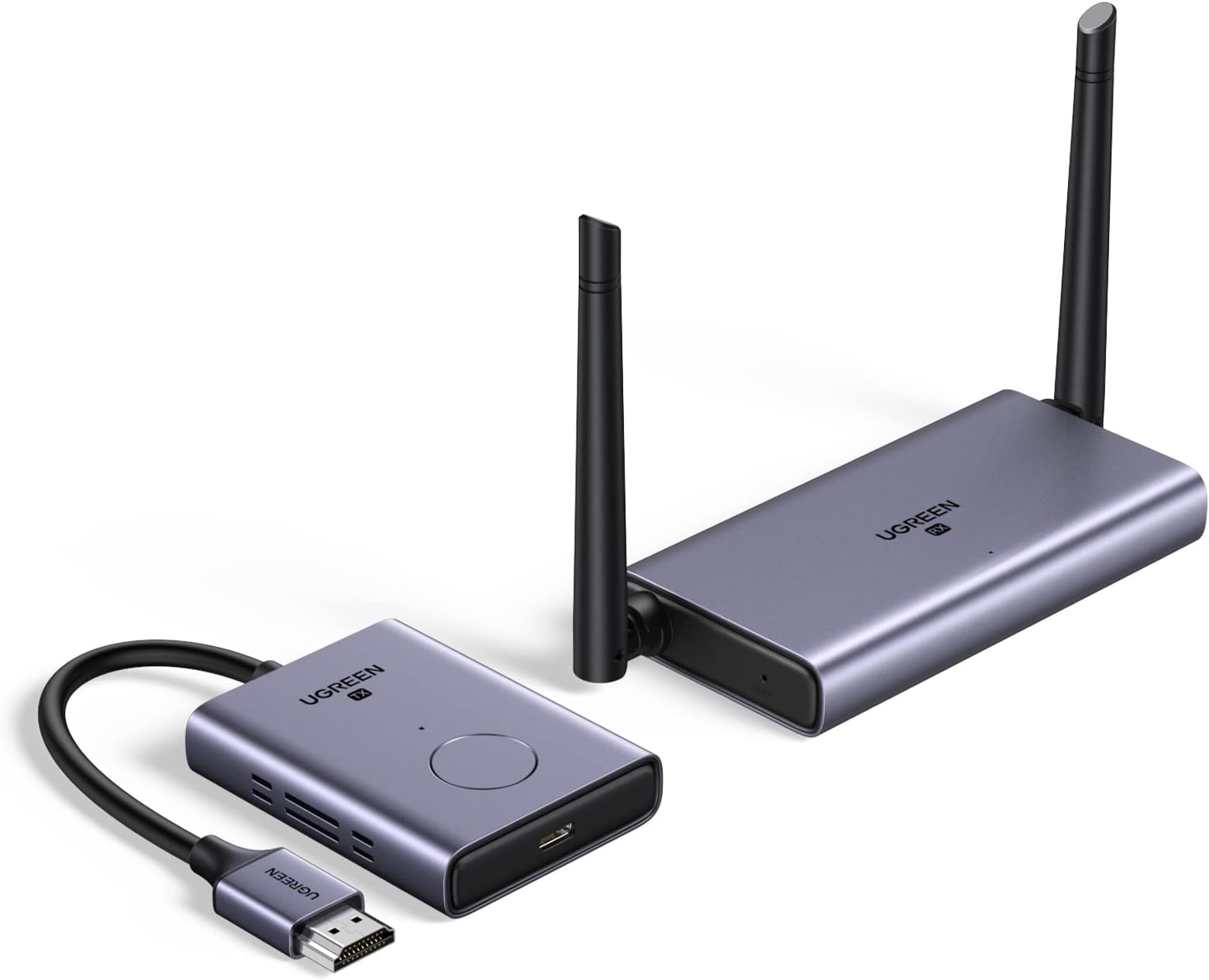 Amazon | 小型ワイヤレスHDMI 収納に便利 無線化 送受信機セット HDMI 無線 30m安定転送距離 1080P/5Ghz ...