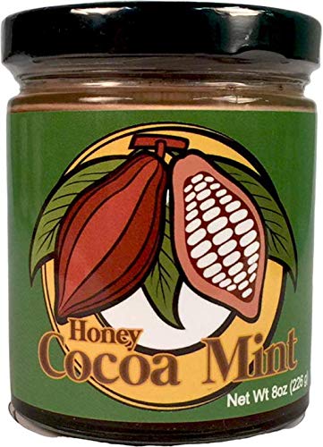 Amazon.com : Zen Bear Honey Cocoa Mint - Premium Clover Honey Sweetened ...
