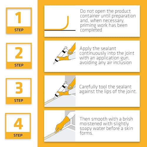 Bellox 750gm Waterproof Silicone Sealant, Fast Fixing Fast Drying Roof ...