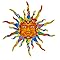 Amazon.com : VEWOGARDEN Metal Sun Wall Decor 30" Large Outdoor Metal ...
