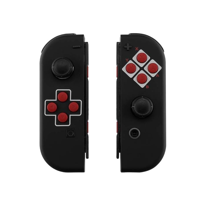 Buy eXtremeRate Soft Touch Grip Classics NES Style Joy con Handheld ...