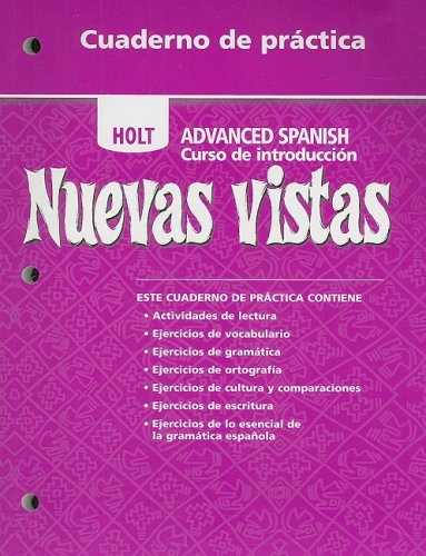 Nuevas Vistas - Cuaderno De Practica: For Conmigo Nuevas Introducciones ...
